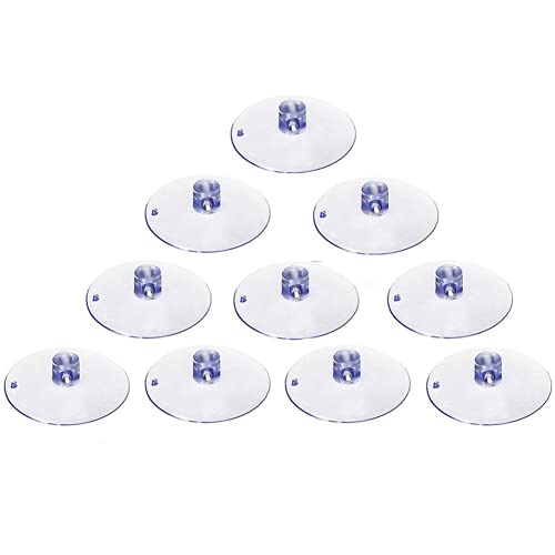 10pcs Strong Suction Cup Transparent Suction Cup Wall Hooks Hanger for Kitchen Bathroom Window Sucker Wall Hangers Fashion