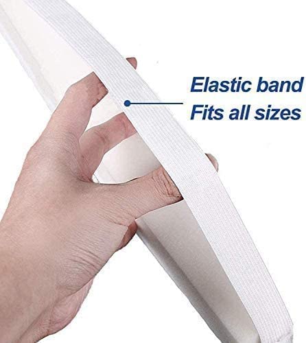 10 Pack Safety Face Shield, All-Round Protection Headband with Clear Anti-Fog Lens, Lightweight Transparent Shield with Stretchy Elastic Band (10)