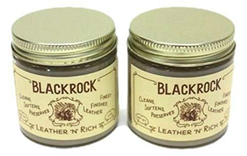 2 Jars Blackrock Leather'n'Rich Conditioner Horse Tack Equine