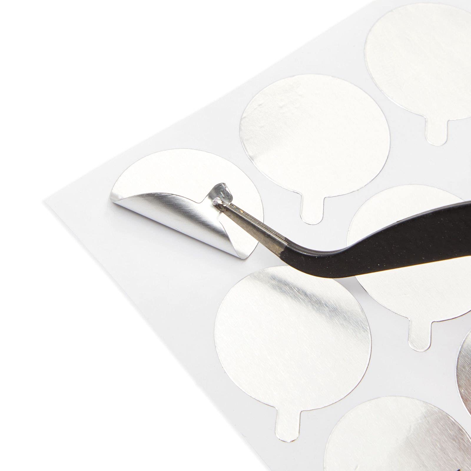 1500 Disposable Eyelash Stickers and 2 Jade Stones for Lash Glue, Tech Supplies