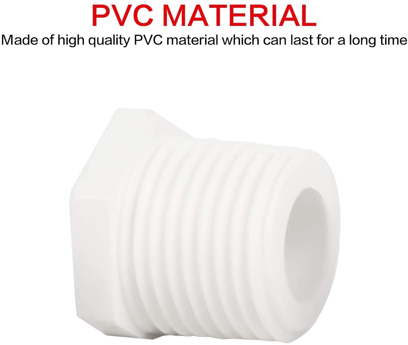 20 Pcs of PVC Pipe Plug,Eau 3/4 NPT Water Heater Drain Plug Compatible with RV,Irrigation,Underground Sprinkler Systems,Swimming Pools,Outdoor Applications and Water Supply Lines.