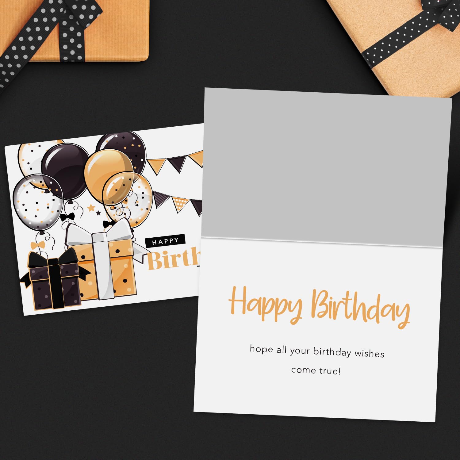100 Blank White Greeting Cards Set – A2 (4.25" x 5.5") Cardstock and Envelopes – Customized and Personalized Cards for Business, Holidays, Bridal Showers, Birthdays, Wedding Invitations, All Occasion