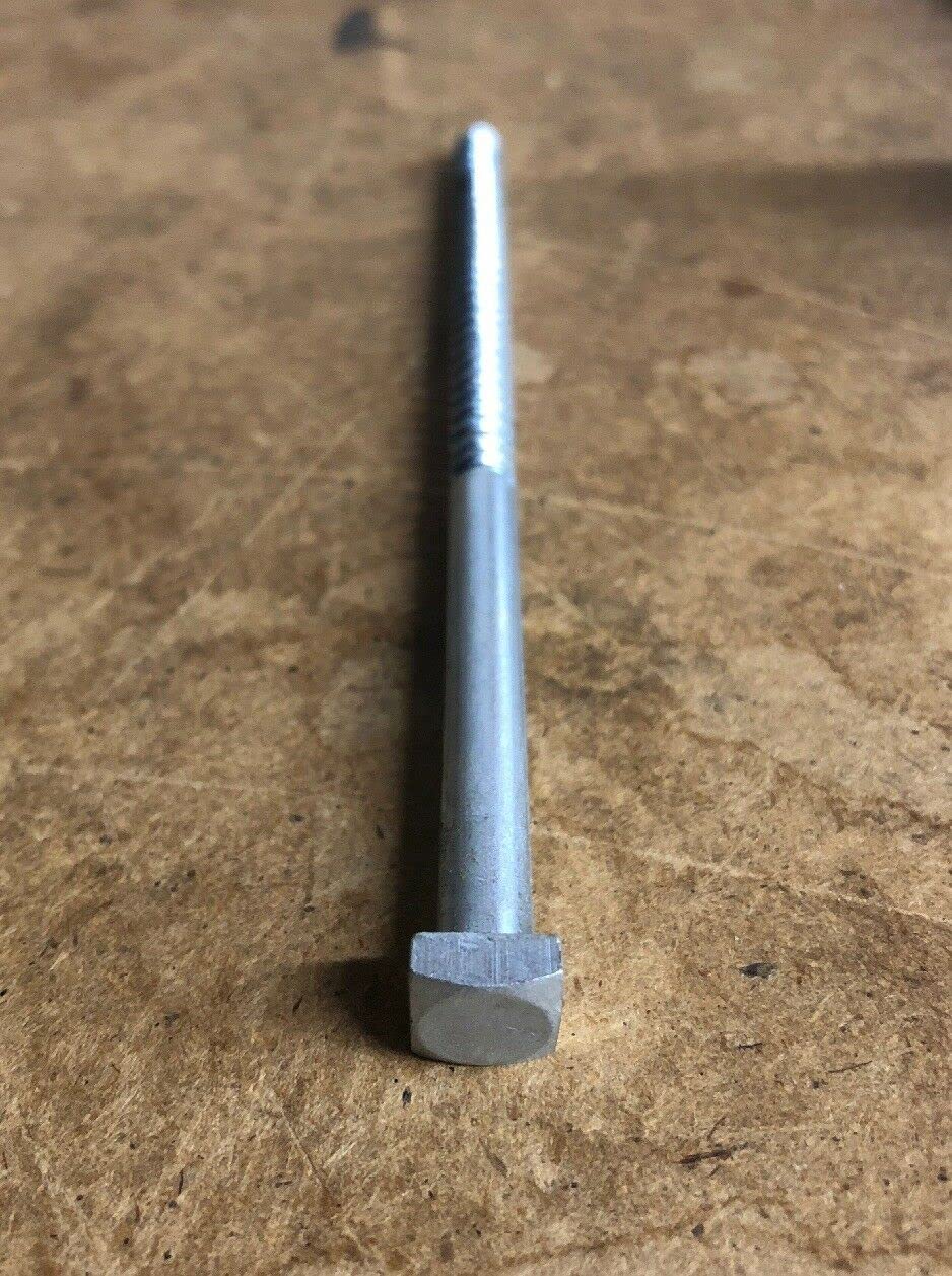 1/4 X 5” Square Head Lag Bolt Screw Blacksmith Antique Zinc Plated 3/8" Head [VGS] Bolts/Nuts