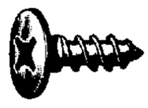 100#8 X 7/16" Phillips Truss Head Tapping Screw Chrome