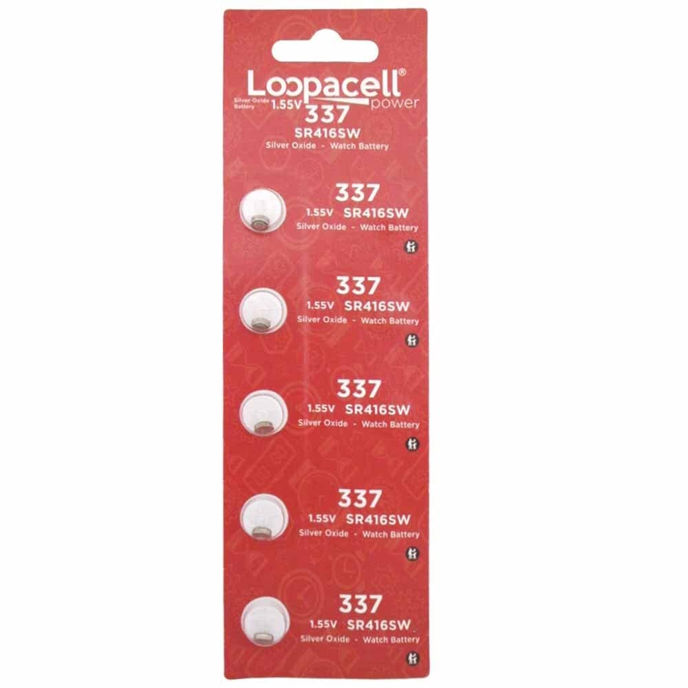 10 337 Loopacell Watch Batteries SR416SW Battery Cell