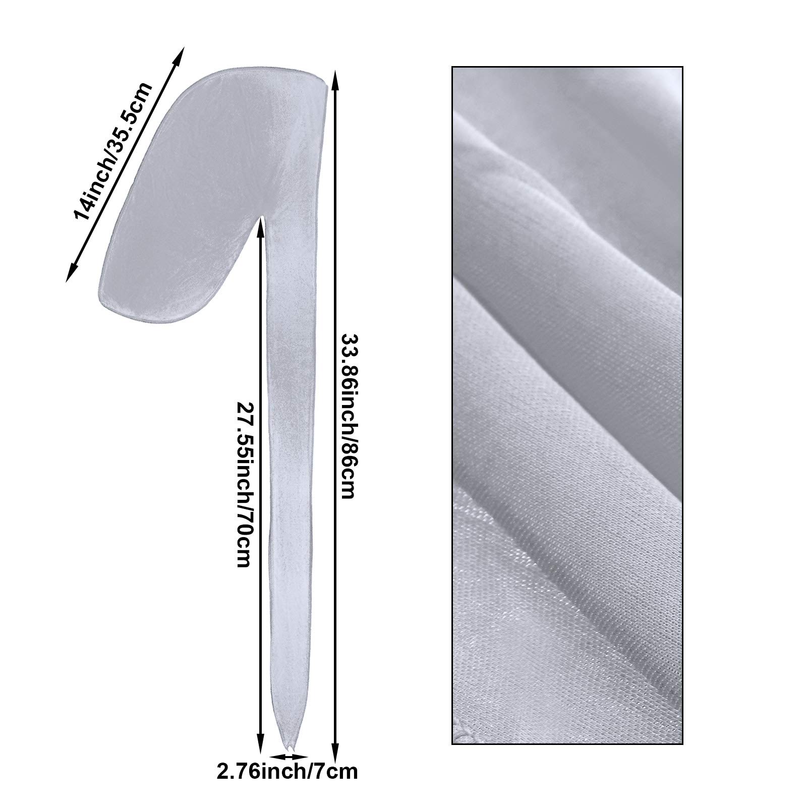 6 Pieces Kids Silky Satin Durags with Wave Caps Set Unisex 360 Wave Headwraps with Long Tail and Wide Straps (Silver, Black, Blue)