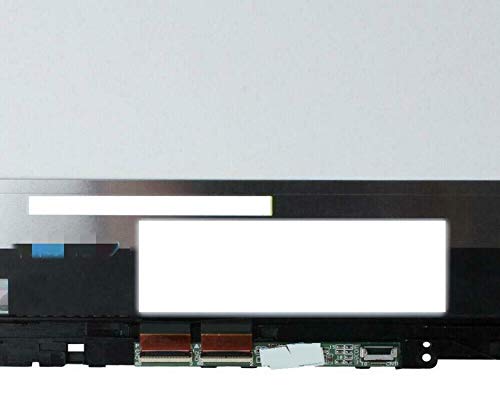 15.6" FHD (1920x1080) LCD Screen Display + Touch Digitizer + Bezel Frame Assembly FRU: 5D10N46974 for Lenovo Ideapad Flex 5-15 1570 80XB 81CA / Yoga 520-15 FHD