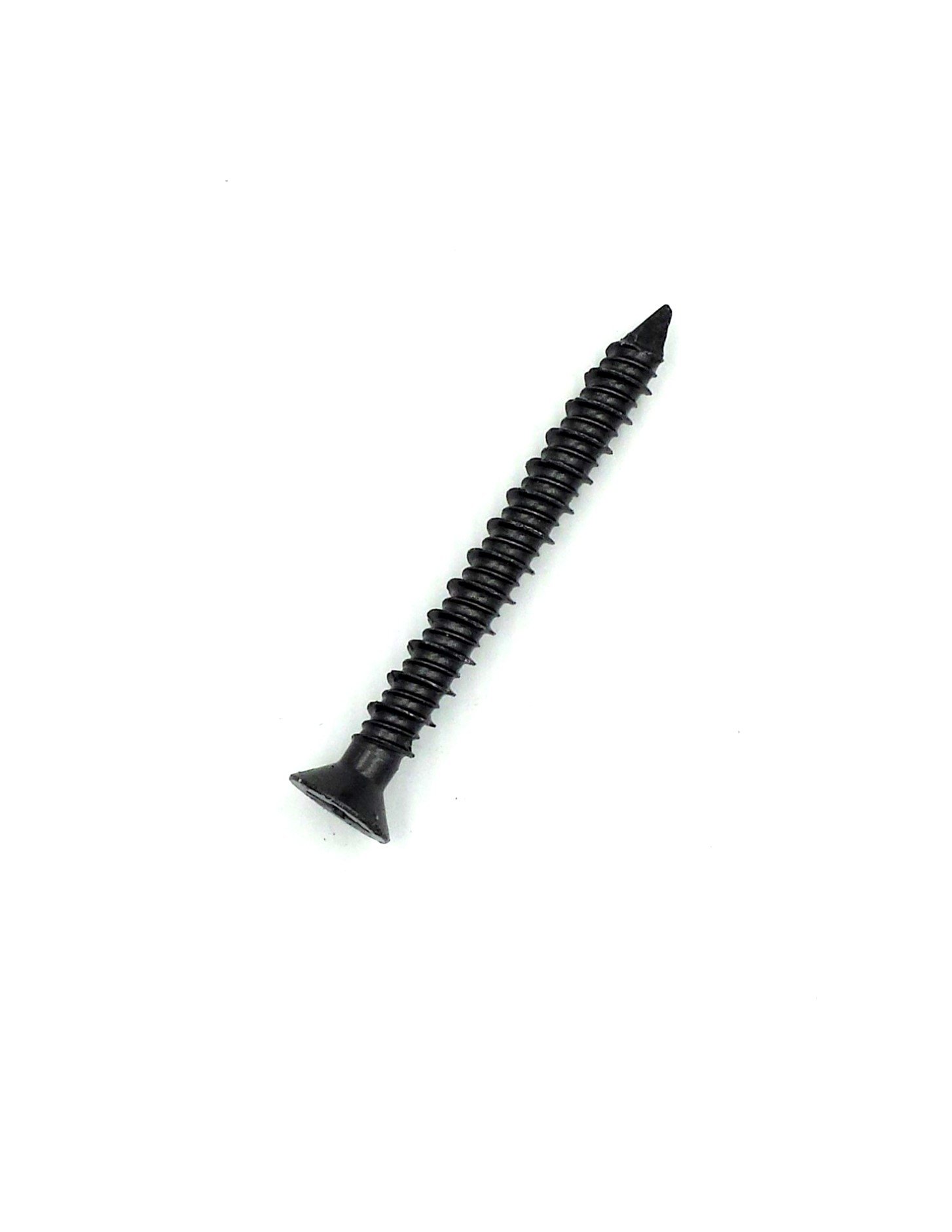 1/4" x 2-1/4" Phil Flat Concrete Screw Bronze #12 Head, Box of 100, Includes Drill Bit