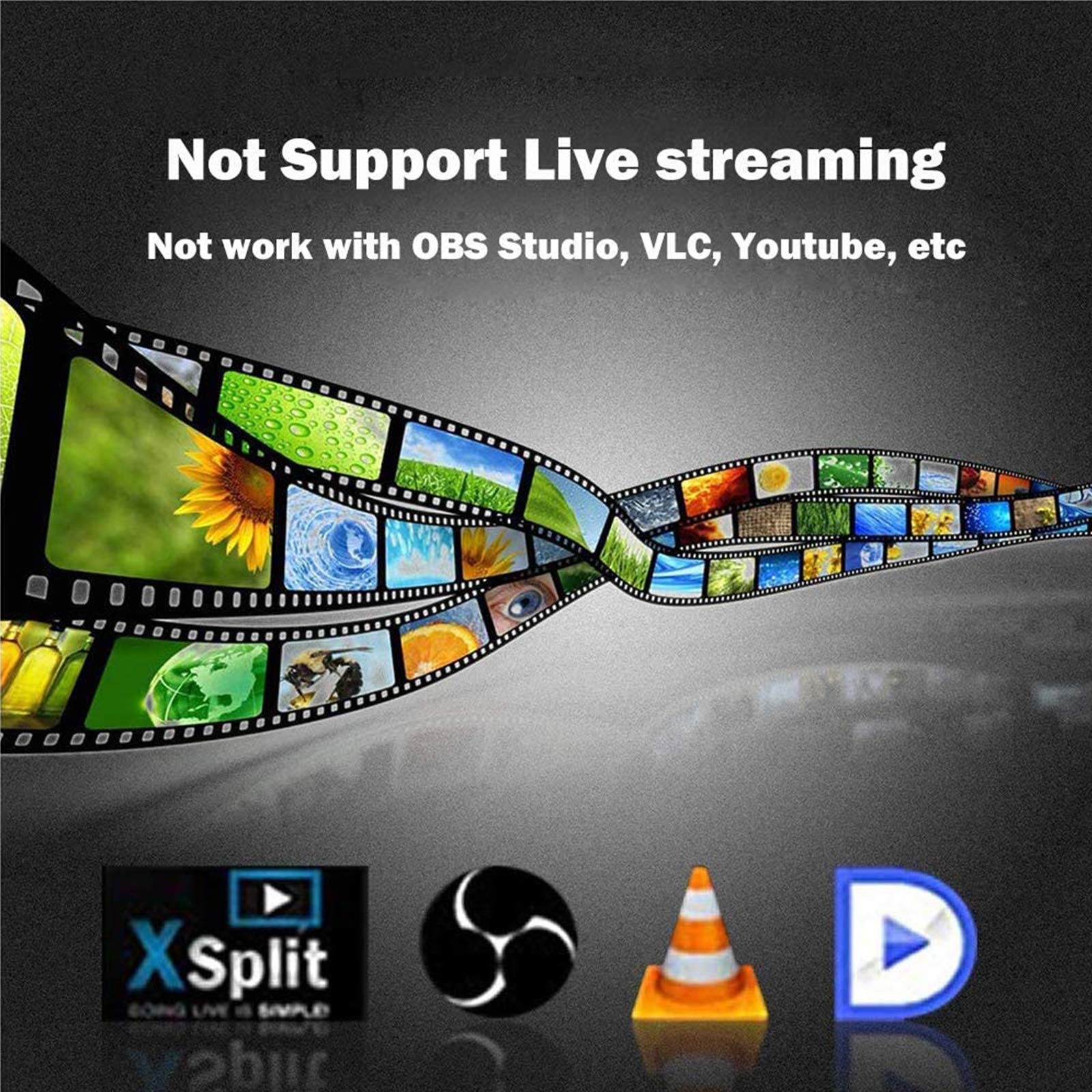 1080P HDMI Video Capture Card HD Game Recorder Compatible with Xbox One/360/ PS4/ Wii U/Nintendo Switch and Support Mic in for Commentary - No PC Required