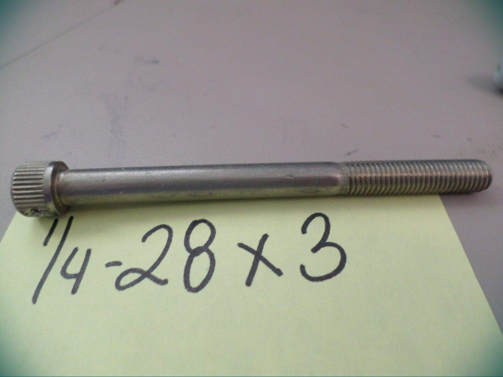 1/4-28 X 3 Socket Head Cap Screws Box Metric Set Hardware Fastener Kit (Lot Of 10)