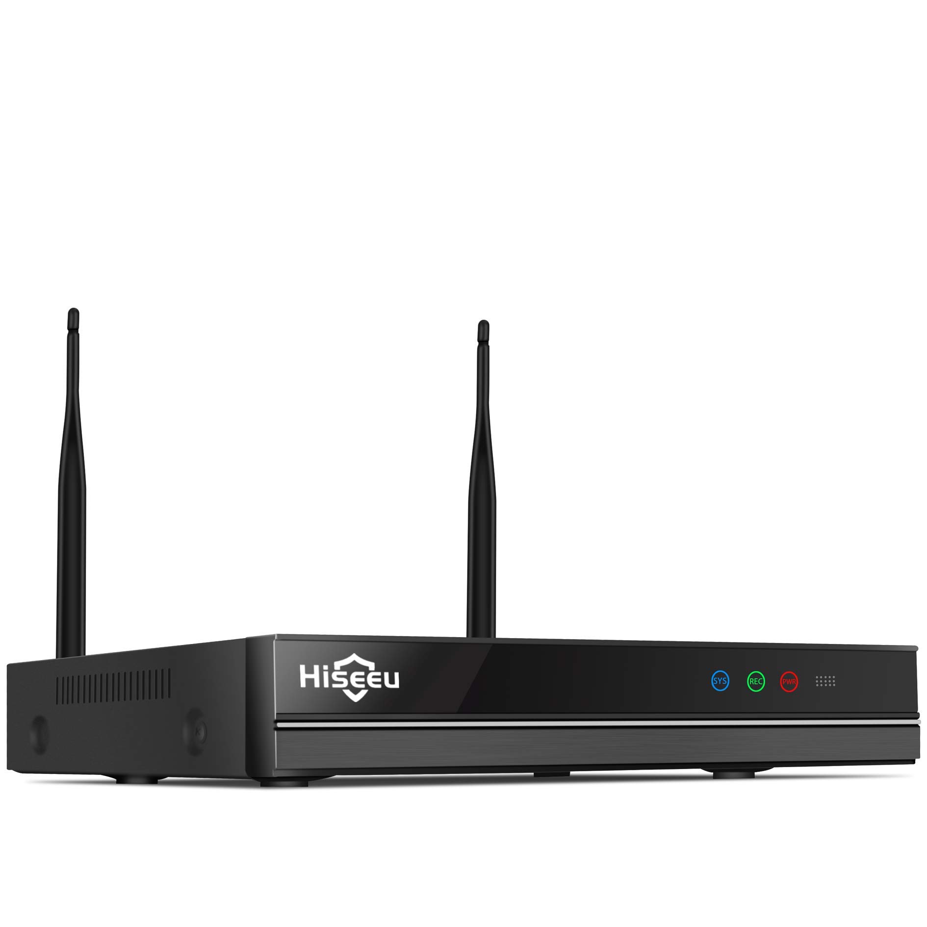 10CH 3MP/1080P/960P Network Video Recorder for Hiseeu Wireless Security Camera Systems, without HDD