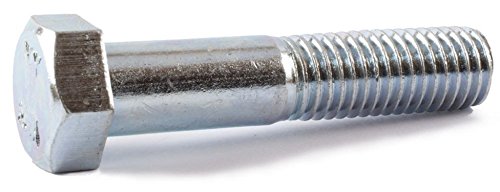 1/4"-20 x 3 3/4" | HEX Bolt | Grade A | A307 | Partially Threaded | ZINC CR+3 (Qty: 50)