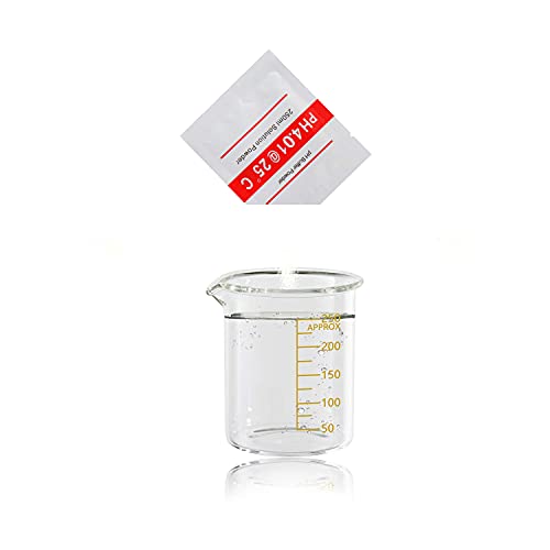 15 Pack 4.01 pH Meter Calibration Packets pH Buffer Solution Powder for Precise Accuracy of pH Tester
