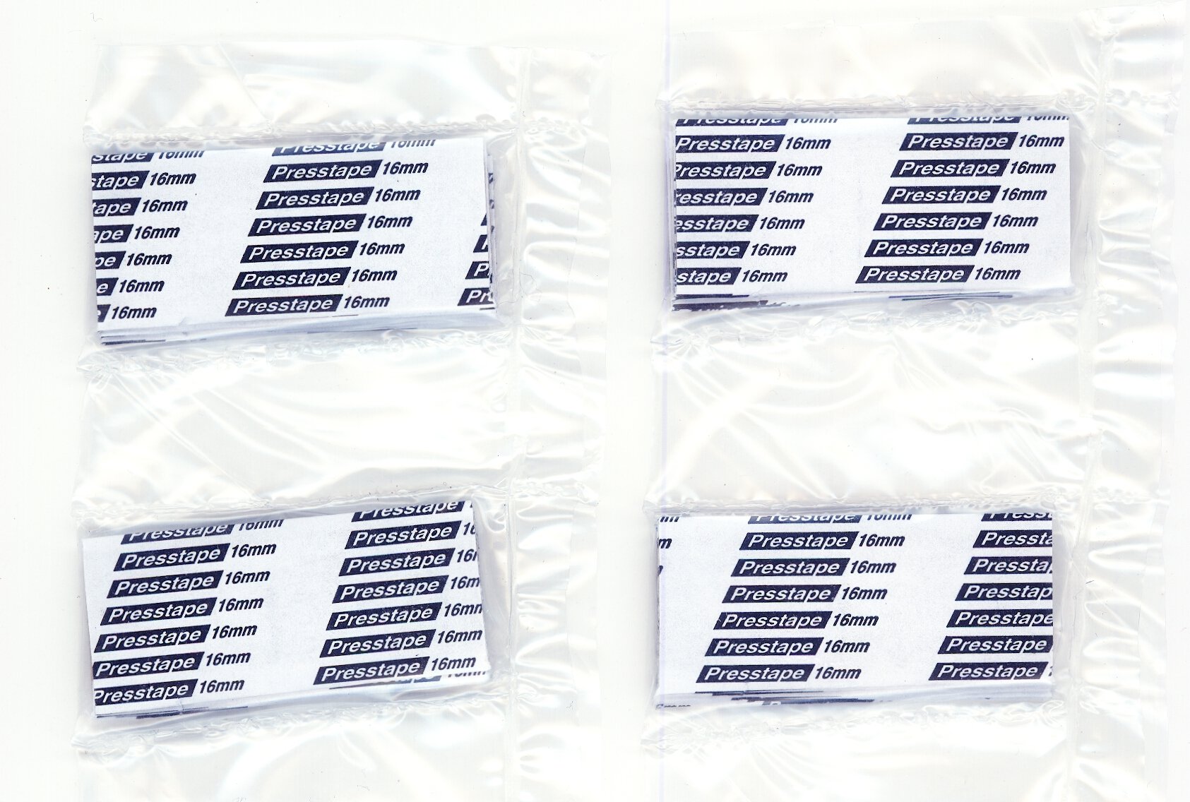 16 mm Movie Film Splicing Presstapes - 20 Splices - Clear Tape
