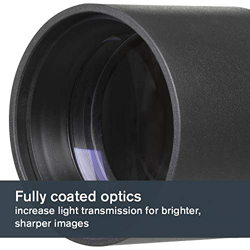 Celestron – LandScout 80mm Angled Spotting Scope – Fully Coated Optics – 20–60x Zoom Eyepiece – Rubber Armored – Tabletop Tripod and Smartphone Adapter