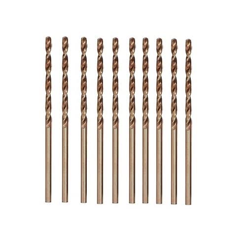 1/16-Inch Cobalt Drill Bit, 10 Pack, Jobber Length