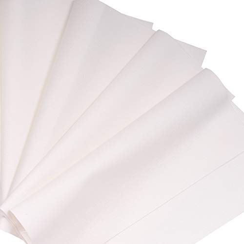6 Pieces Cotton Fabric, Embroidery Fabric Cloth for DIY Handmade Embroidery and Art Crafts Gifts Decoration 13 by 13 inch