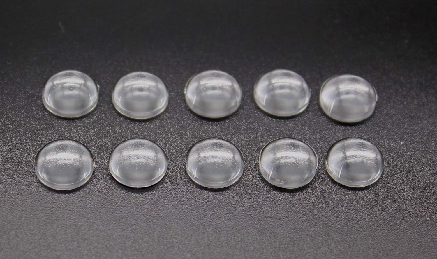 10pcs x 10MM LED Optical Lens Smooth Convex Lens for 1W 3W LED Lens