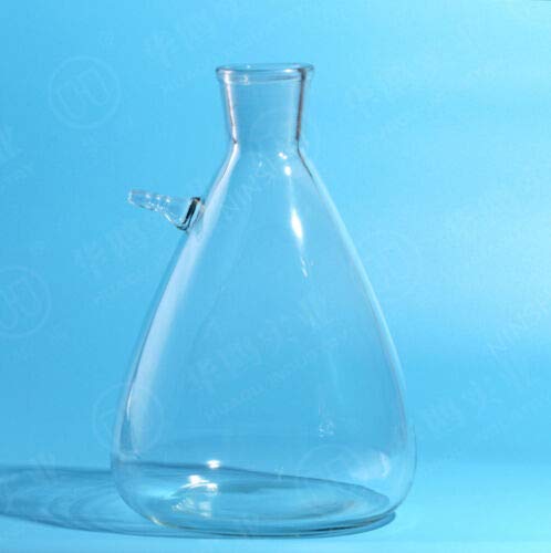 10000ml,Glass Filtering Flask,10L, Heavy Wall Boro Glass Filtration Bottle