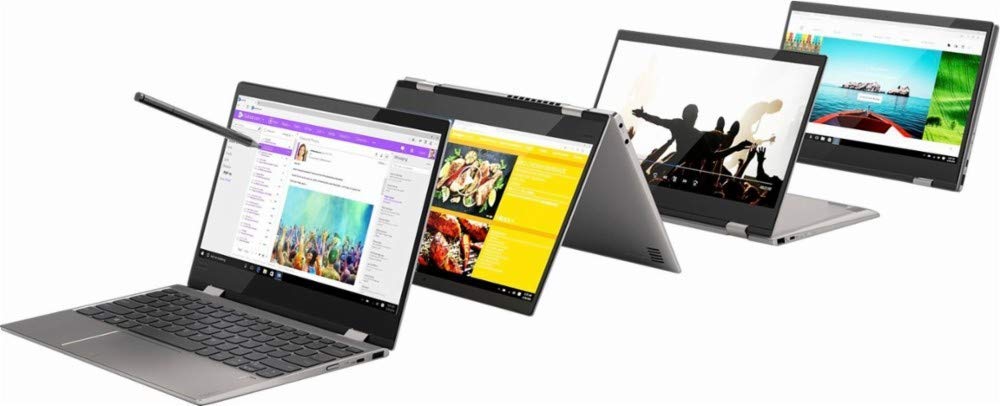2018 Lenovo Yoga 720 2-in-1 12.5 pulgadas FHD IPS Touchscreen Tablet Laptop Notebook, Intel Core i5-7200U up to 3.1GHz, 8GB DDR4, 128GB SSD, USB 3.0, Fingerprint Reader, Windows 10 (Renewed)