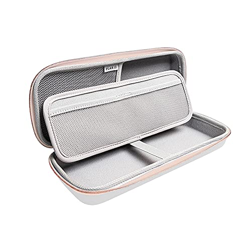 Plaris Stethoscope Case for Nurses Compatible with 3M Littmann/MDF/Omron Stethoscopes - Extra Room for Medical Bandage Scissors EMT Trauma Shears and LED Penlight, (Black)
