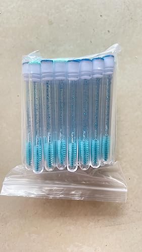 80 Pcs Mascara Wand Tube Set 40Pcs Empty Mascara Wand Tube 40Pcs Eyelash Brush Mascara Brushes for Women Girls Makeup