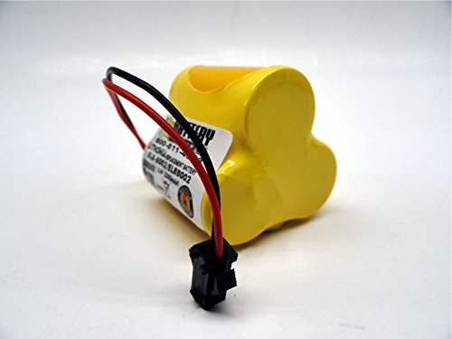 2pc Replacement for Litonia ELB-B002 Battery Emergency Light 3.6v 2.2Ah NiCD ELBB002