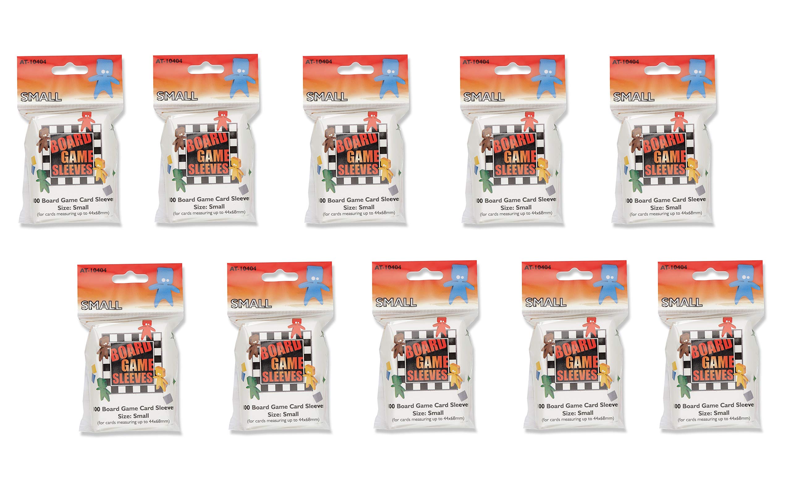10 Packs Arcane Tinmen Board Game Sleeves 100 ct Small Size Card Sleeves Display Case
