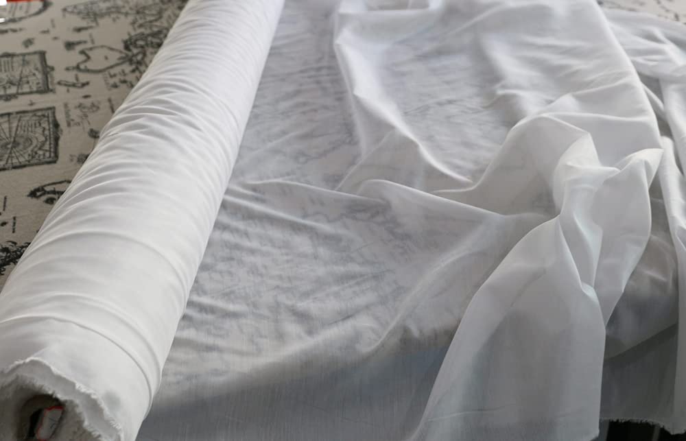 100cm*140cm White Silk Cotton Fabric Lining Material for Dress Natural Silk Cotton Fabric Material