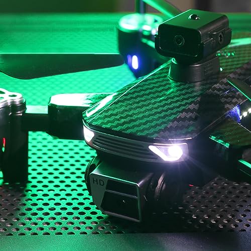 1080P HD WiFi FPV Drone, Dual HD Camera, Gesture Control, Route Flying, Live Video, Circle Fly, Multifunction Smart Drone for Beginners&Professionals