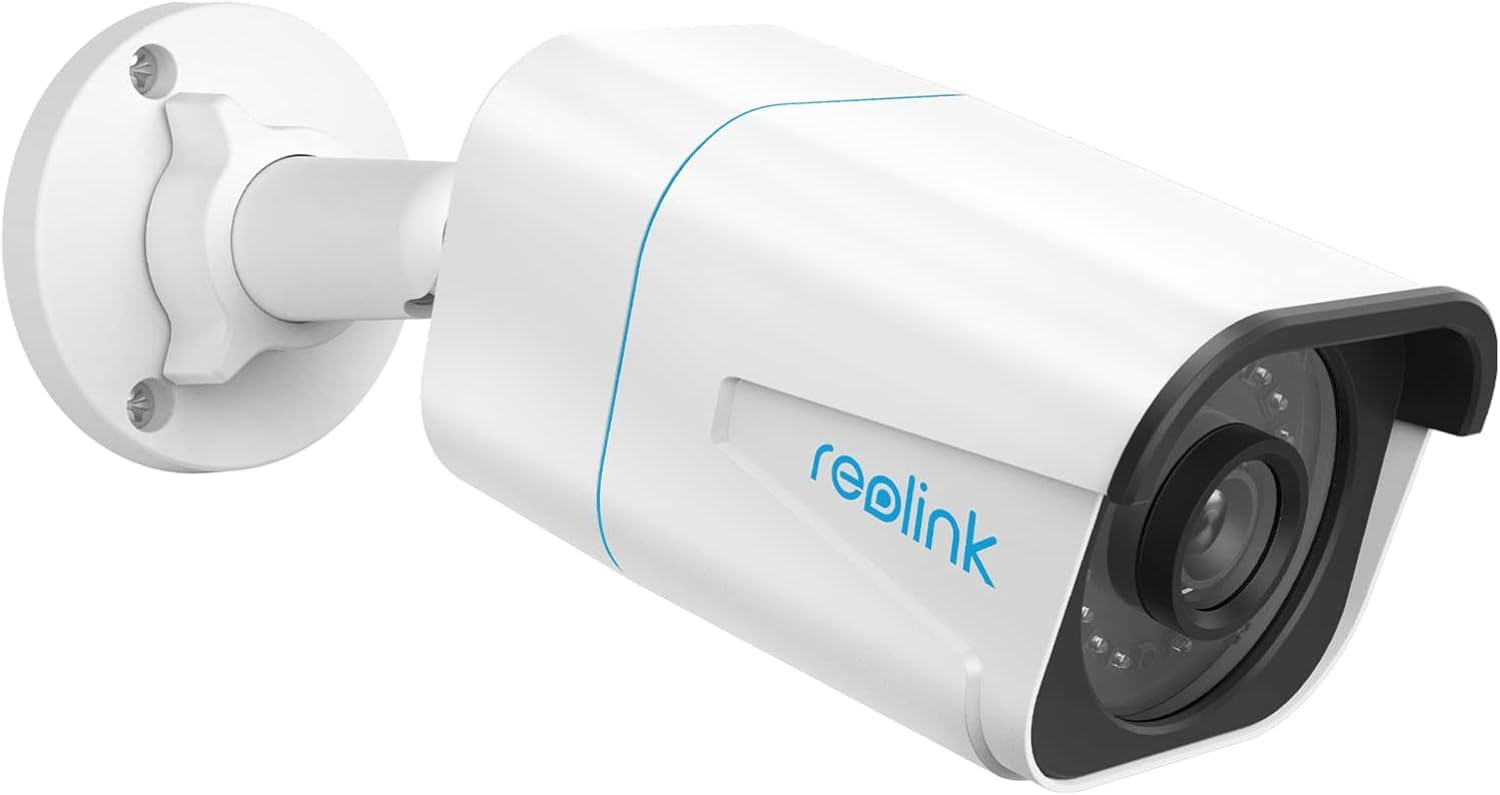 REOLINK 8MP PoE Home Security Camera RLC-810A with Smart Human/Vehicle/Pet Detection,Timelapse,100ft Night Vision,and RLC-811A with 123° FoV, 5X Optical Zoom for Outdoor Usage
