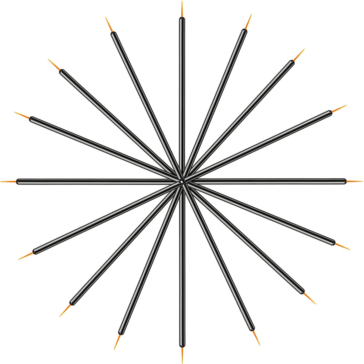 100 Pack Disposable Eyeliner Brush, JASSINS Eye liner Applicator Cosmetic Eye Wands Makeup Tool