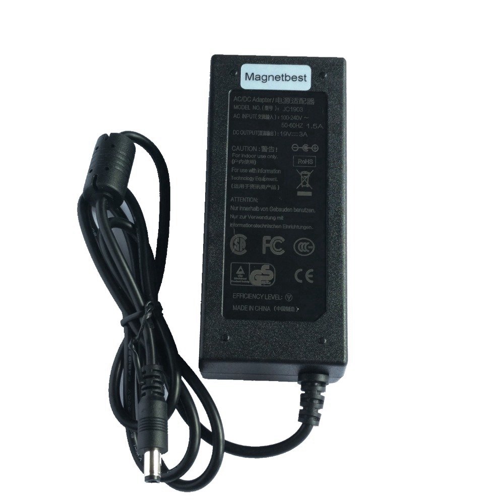 19V 3A Power Supply Charger for Harman/kardon Allure Music Amber Smart Voice Sound Speaker AC Power Adapter (with AC Cable)