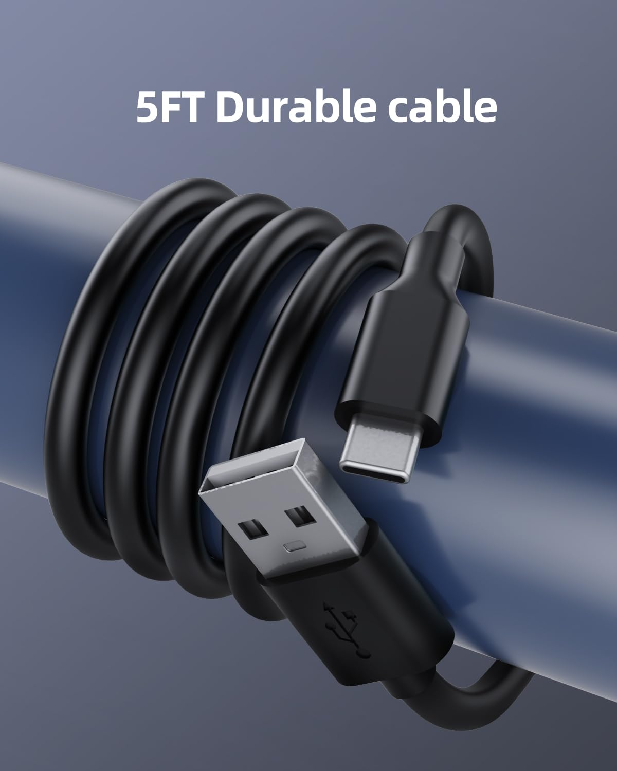 Charger Fit for JBL Charge 5, JBL Clip 4, JBL GO 3,JBL Tuner 2 Wireless Earphones Bluetooth Speakers Charging Cable Replacement Power Supply Cord