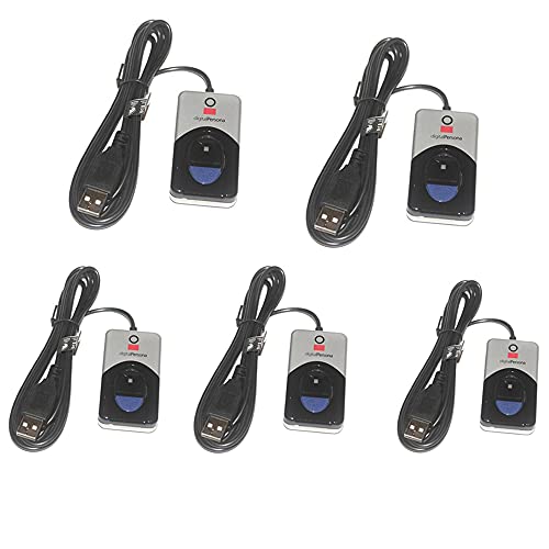 100% USB Fingerprint Reader Digital Persona U.are.u 4500 Reader USB Biometric Fingerprint Scanner 70" Cable (5pcs)