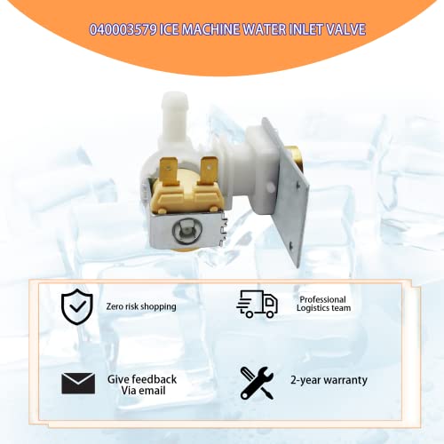 2023 Upgrade 040003579 33129042 Ice Machine Water Inlet Valve Assembly(OEM)115/120V 60Hz 5W For Manitowoc Ice Machine Parts 2-Year Warranty