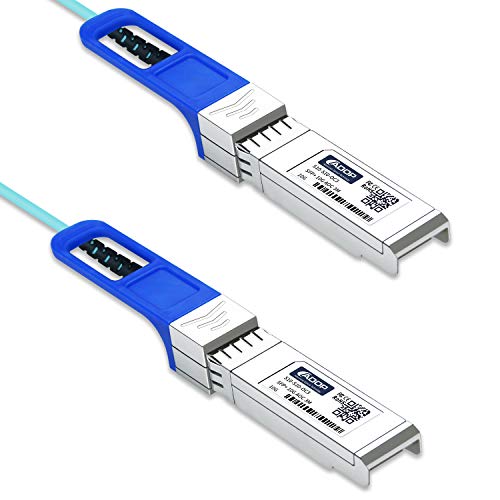 10G SFP+ AOC Cable - 10GBASE Active Optical SFP Cable for Cisco SFP-10G-AOC-7M, Ubiquiti, D-Link, Supermicro, Netgear, Mikrotik, ZTE Devices 7-Meter