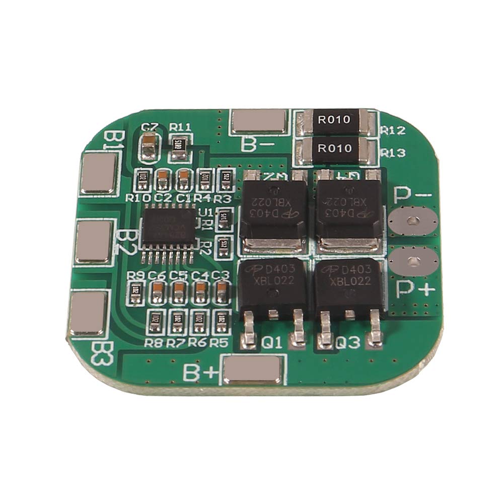 ACEIRMC 3pcs 4S 20A 14.8V Li-ion Lithium 18650 Battery BMS PCM Protection PCB Board Module 16.8V Overcharge Over Discharge Short Circuit Protection