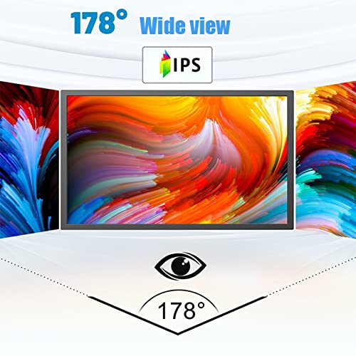10.5" HD Portable Display, Type-C/HDMI Interface, 1920x1080IPS Screen Full Viewing Angle, Suitable for Watching Pictures, Videos, Games