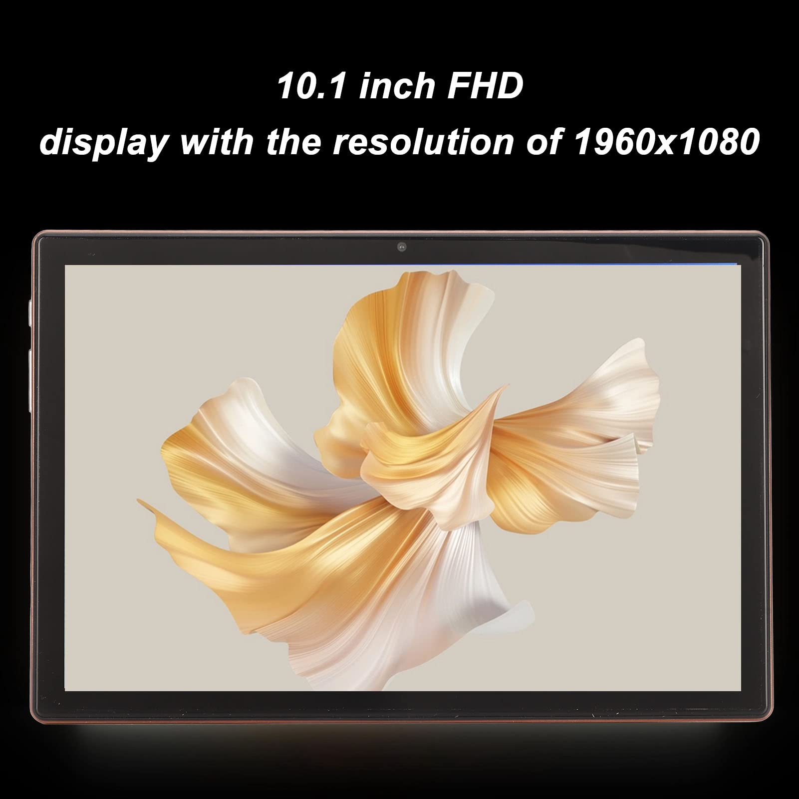 10.1 Inch Office Tablet for Android 12, 1960x1080 FHD 8GB 256GB 8 Core,7000mAh 5G WiFi Tempered Glass Dual SIM Dual Camera 4G LTE Calling Tablet, for Learning, Gaming