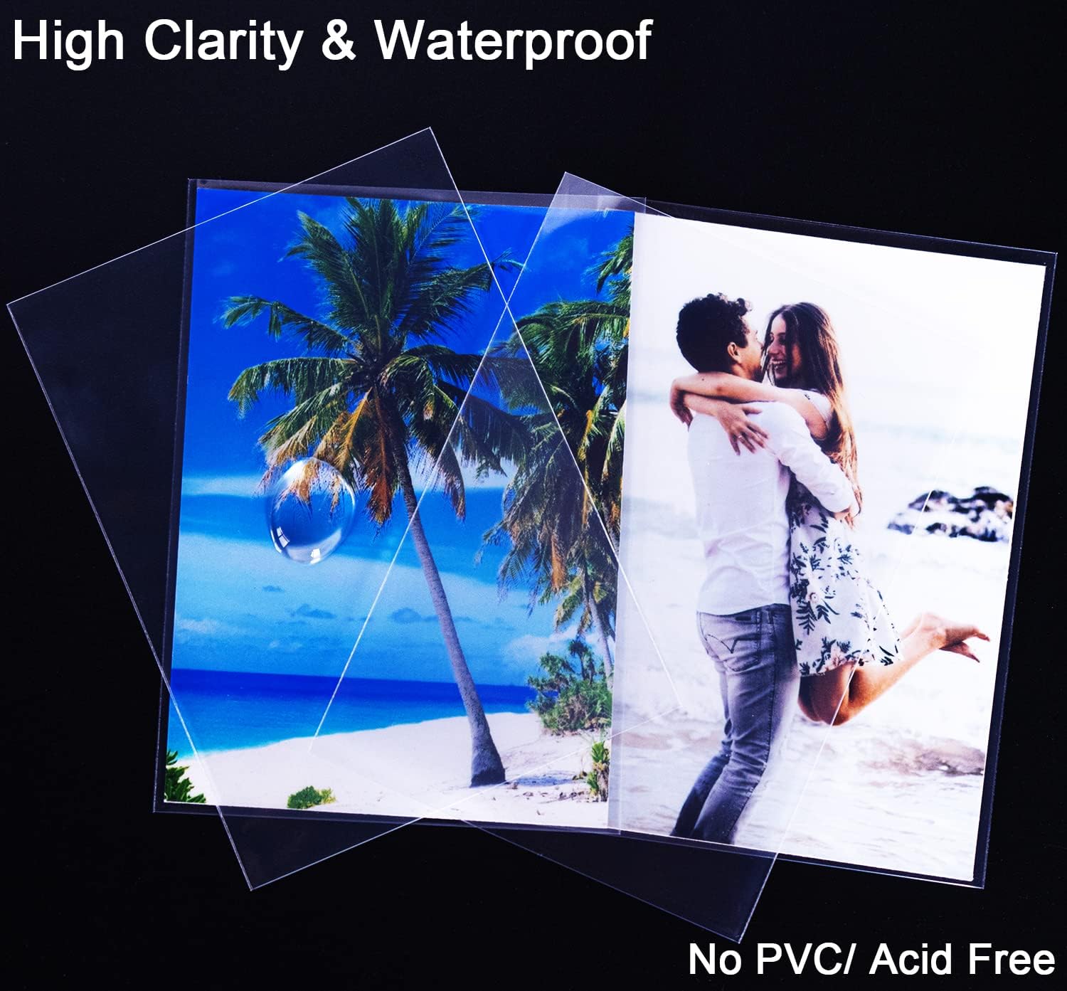 100 Pcs Soft Trading Card Sleeves, Top Loading Penny Card Sleeves for Standard Cards 2.5" X 3.5",Ultra-Clear Card Protector for Game Cards, Baseball,Sports Cards,Mini Photos