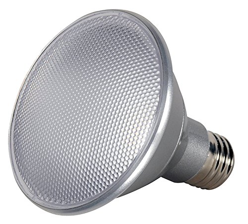 3 Pack Satco S9416 Par30 Short Neck LED 3000K 40' Beam Spread Medium Base Light Bulb, 13W
