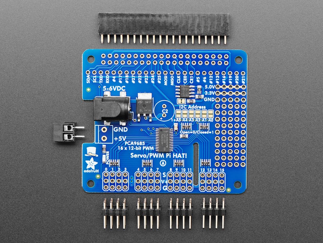 2327 - Raspberry Pi PWM Servo Hat Development Board
