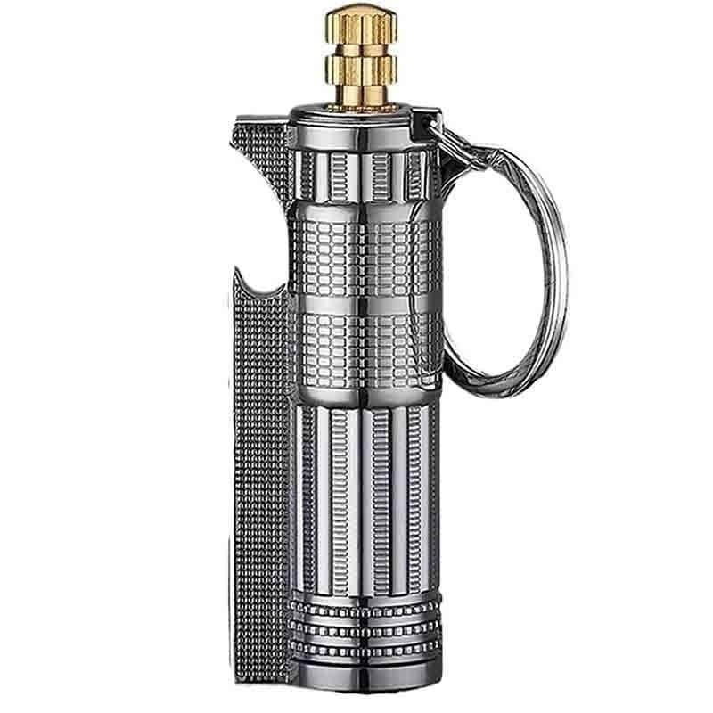 10,000 Times Match Lighter, Can Be Filled with Kerosene, Easy to Carry, Suitable for Gas Field Use, Indoor Outdoor (Color : C3)