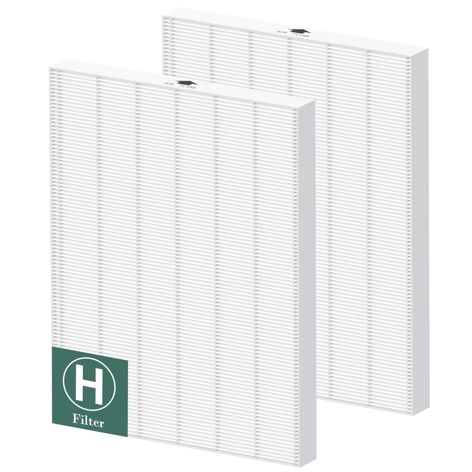 116130 True HEPA Replacement Filter H for Winix 5500-2 AM80 Air Purifier, 4 Pack H13 Grade True HEPA Filter