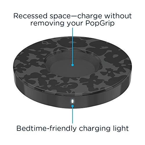 PopSockets PopPower Home Wireless Charger for Phones and Tablets - Night Blooms