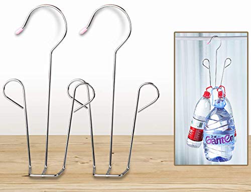5 Pack Stainless Steel Shoes Hanger Drying Rack for Dehumidifying Hanging Leather Shoes,Double Hook Design Drying Shelf Storage Organizer,Closet Organizer Storage