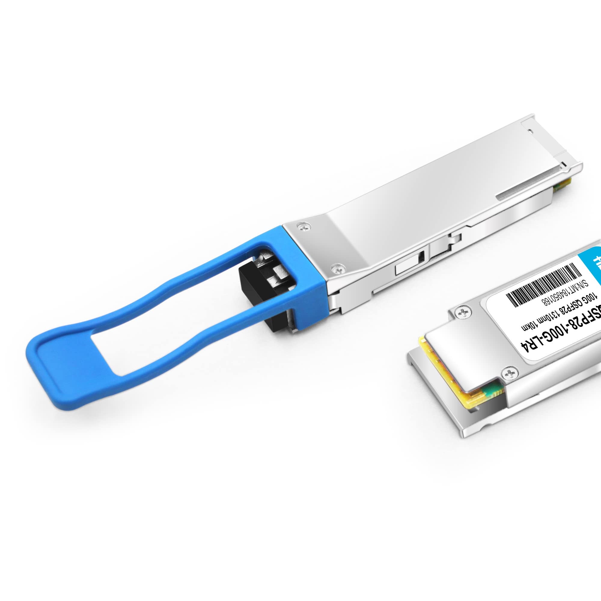 100G QSFP28 LR4 for Mellanox MMA1L10-CR, 100GBASE-LR4 QSFP28 Optical Transceiver Module,1310nm 10km LAN WDM LC SMF DOM