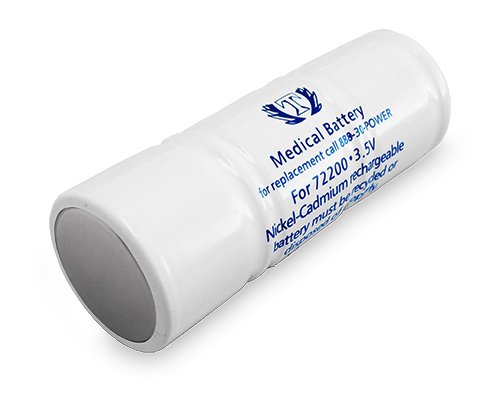 2 Pack Banshee Replacement for Welch Allyn 72200 Battery Fits Otoscope Handle 71000 71010 71015 71020 71050 71051 71054 71055 71670