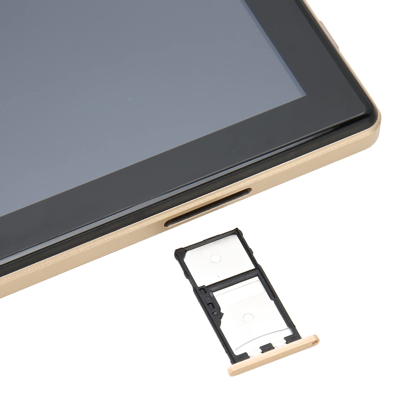 10.1 Inch Tablet for Android 12, Octa Core CPU, 8GB RAM 256GB ROM 7000mAh, BT5.0, 1080 FHD, Gravity Sensing, GPS, Glonass, 2.4G 5G WiFi, 8MP Front 16MP Rear, 5 Point Touch, Golden